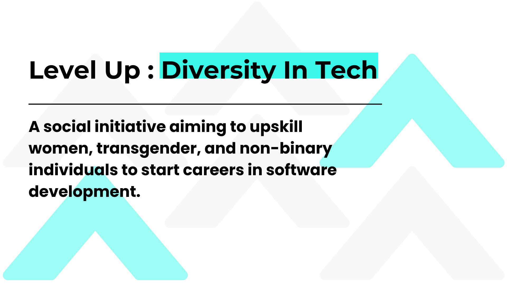 Level Up: Diversity In Tech | Software Development Scholarships