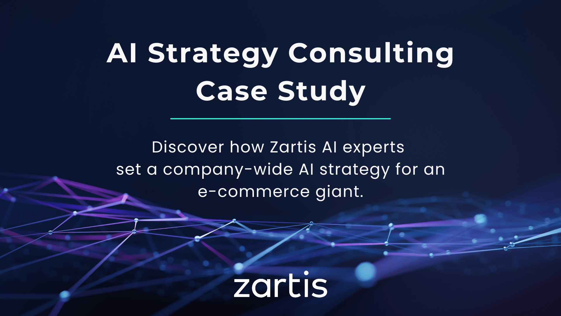 AI Strategy Consulting Case Study | Set a corporate AI strategy